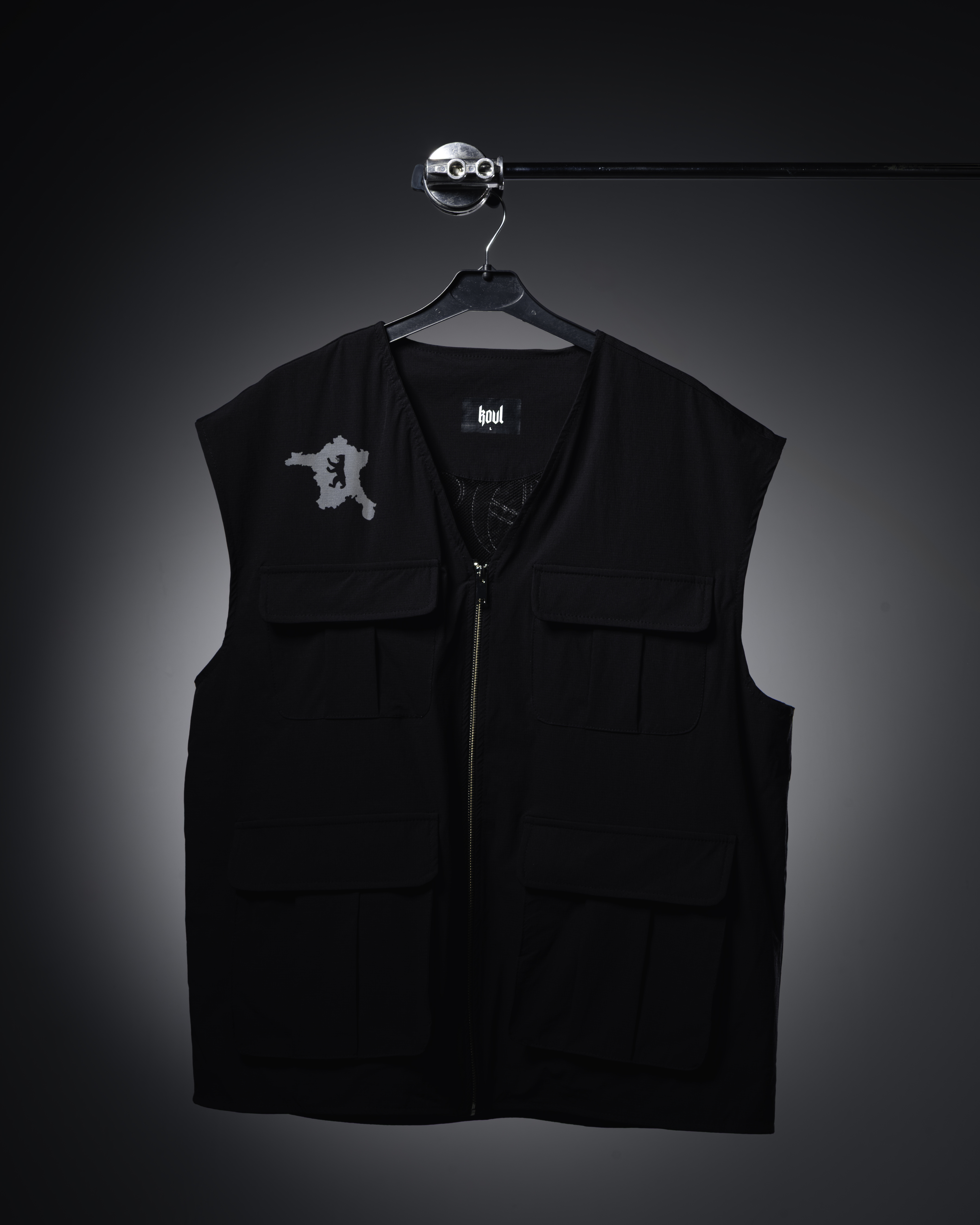 Koal Crew Vest Black | KOAL.STORE